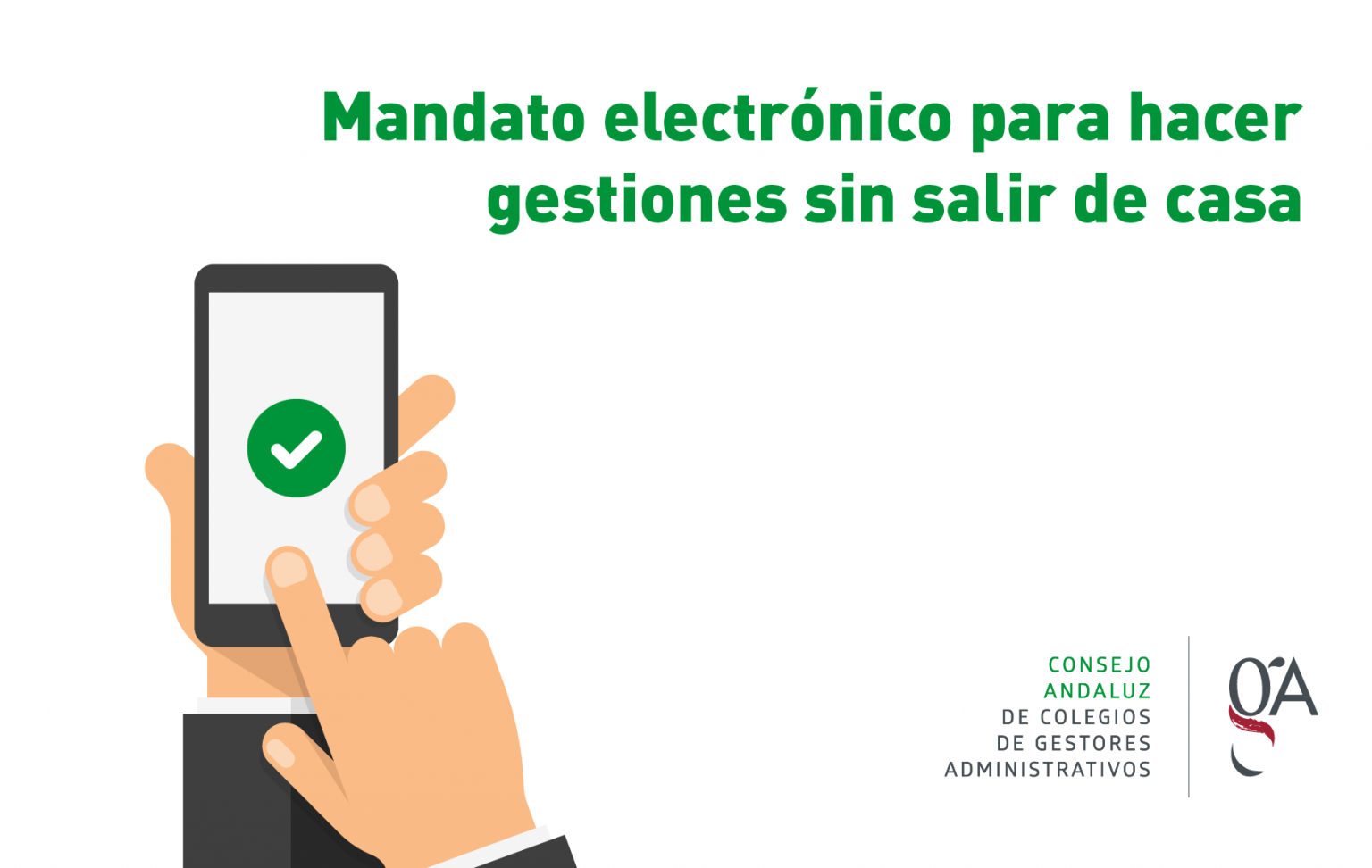 Arranca la puesta en marcha del mandato electrónico que permite ...